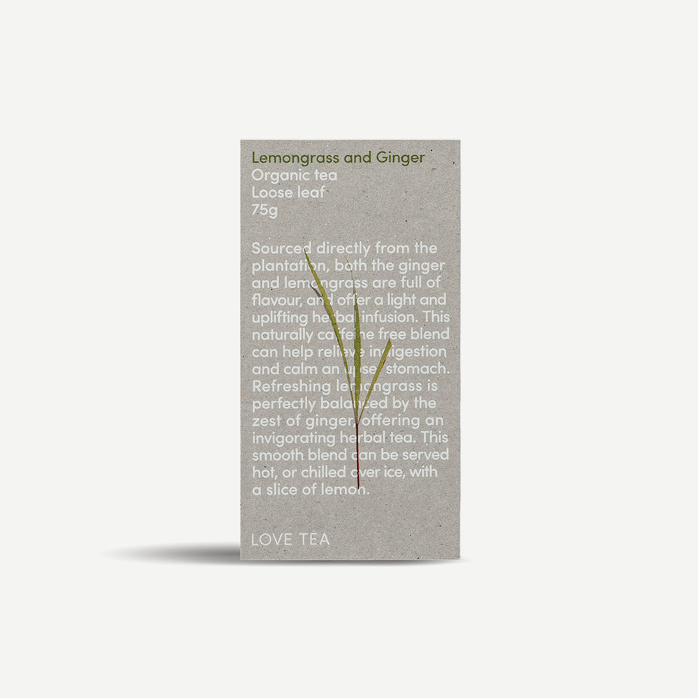 Lemongrass and Ginger Loose Leaf Tea – LOVE TEA