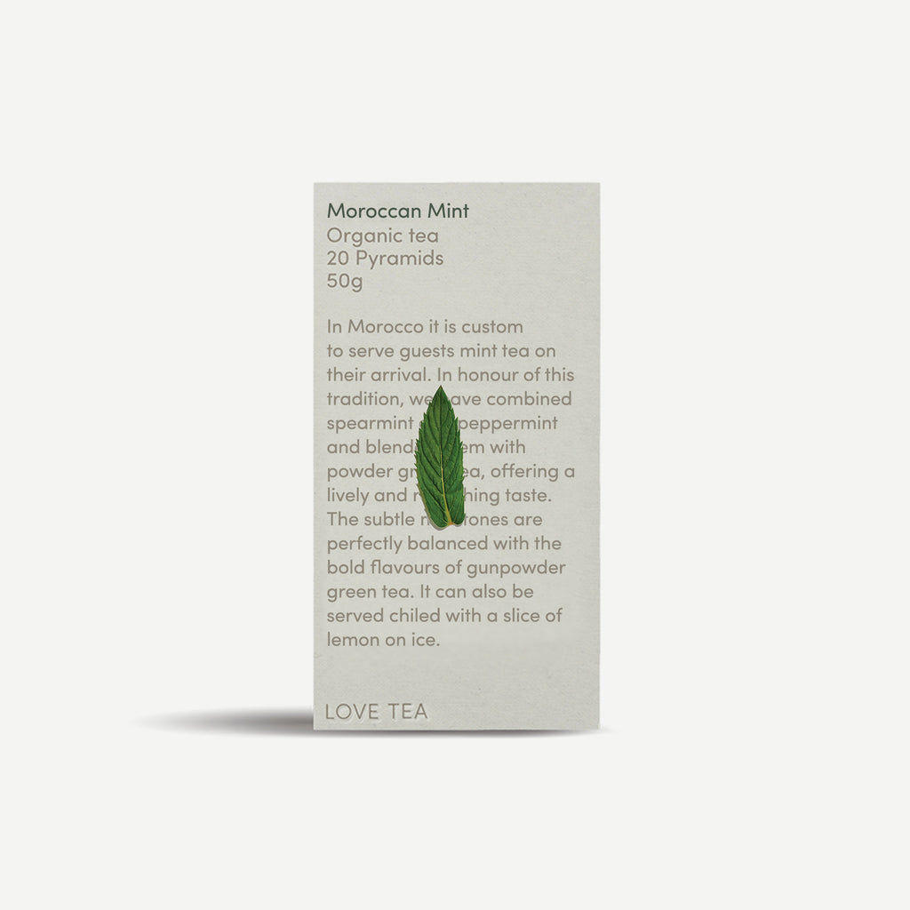 Moroccan Mint Pyramid Tea Bags – LOVE TEA